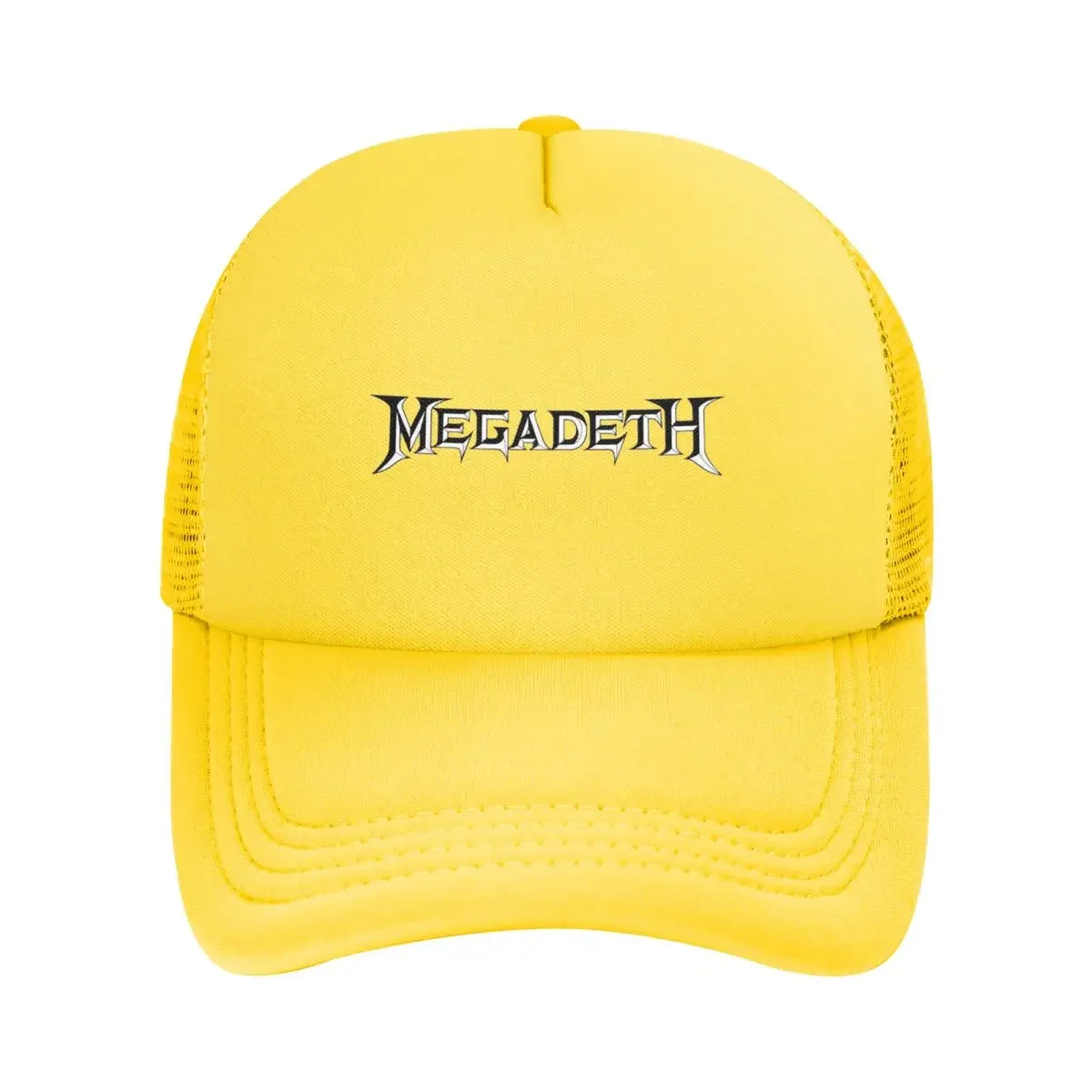 Luxury The Megadeth Metal Band Mesh Baseball Caps Snapback Fashion ...