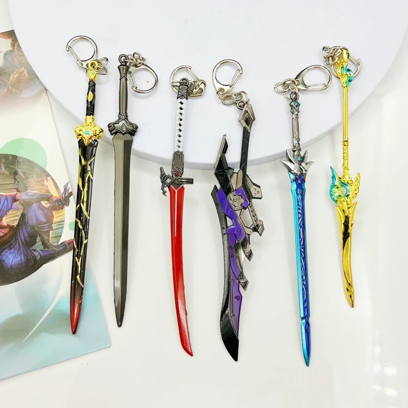 Hot-Honkai-Star-Rail-Kafka-Blade-Metal-Arms-Keychain-Anime-Game ...