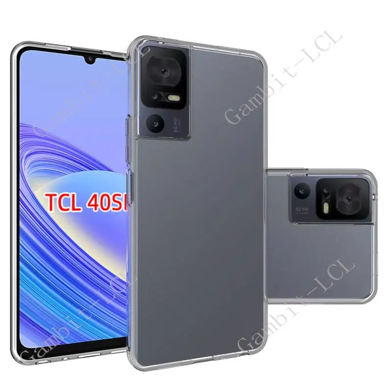 Anti-Falling Case For TCL 40 SE Soft Silicone TPU Original Shockproof ...