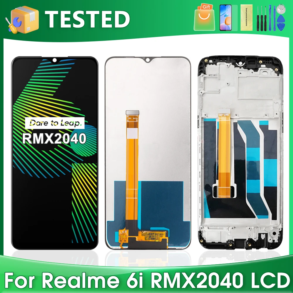 Pantalla-LCD-de-6-5-pulgadas-para-OPPO-Realme-6i-repuesto-de-montaje-de ...