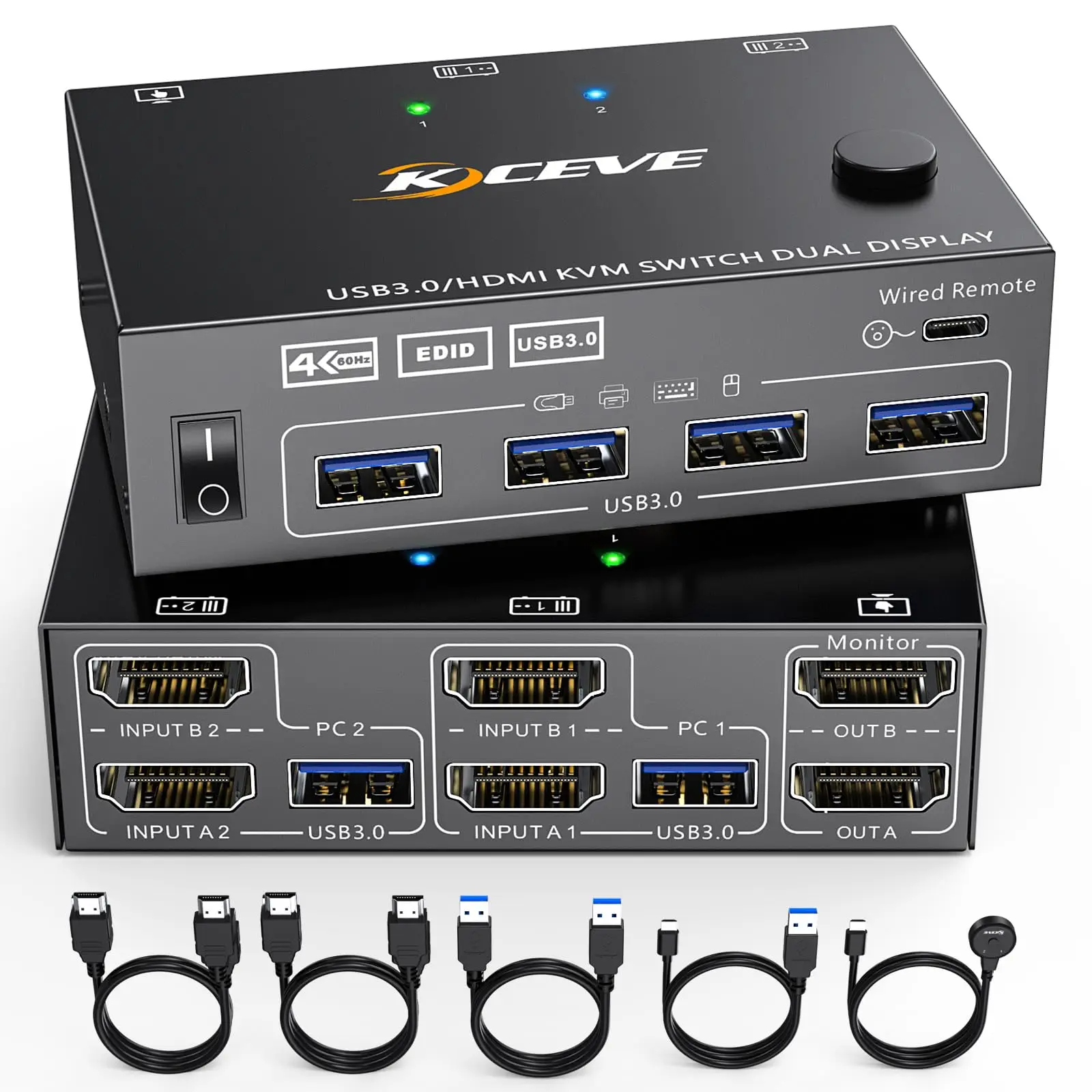 Kceve-usb-3-0-kvm-switch-hdmi-dual-monitor-edid-usb-hdmi-extended ...