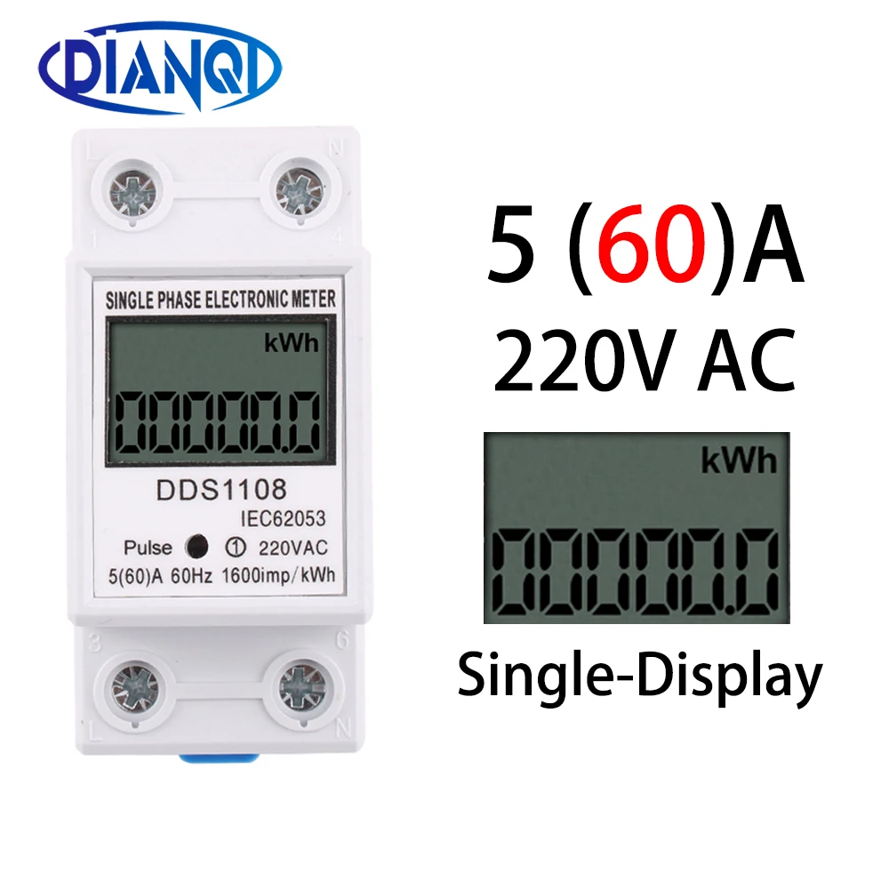 LCD-Digital-Display-Single-Phase-Two-Wire-Wattmeter-Power-Consumption ...
