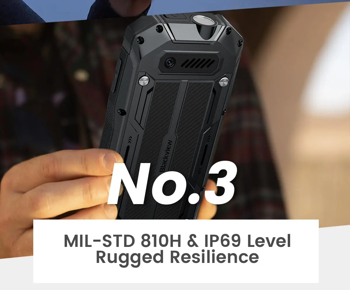 Blackview N1000 Rugged Smartphone, MediaTek MT6739 2.4 inch Display ...