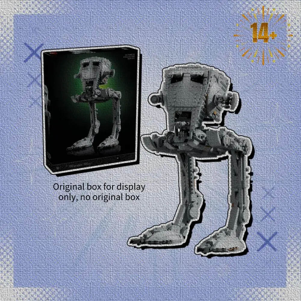 1513pcs Conflict Star Interstellar Robot ATST Transport Walker Aircraft ...
