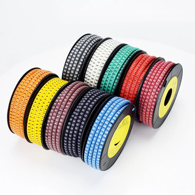 One-Roll-0-To-9-Number-0-75mm-6mm-Cable-Wire-Marker-Spiral-Wrapping ...