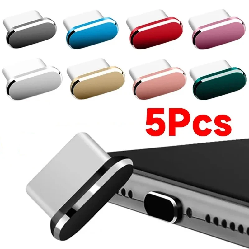 Tapones-antipolvo-tipo-C-Protector-de-puerto-de-carga-USB-para-tel ...