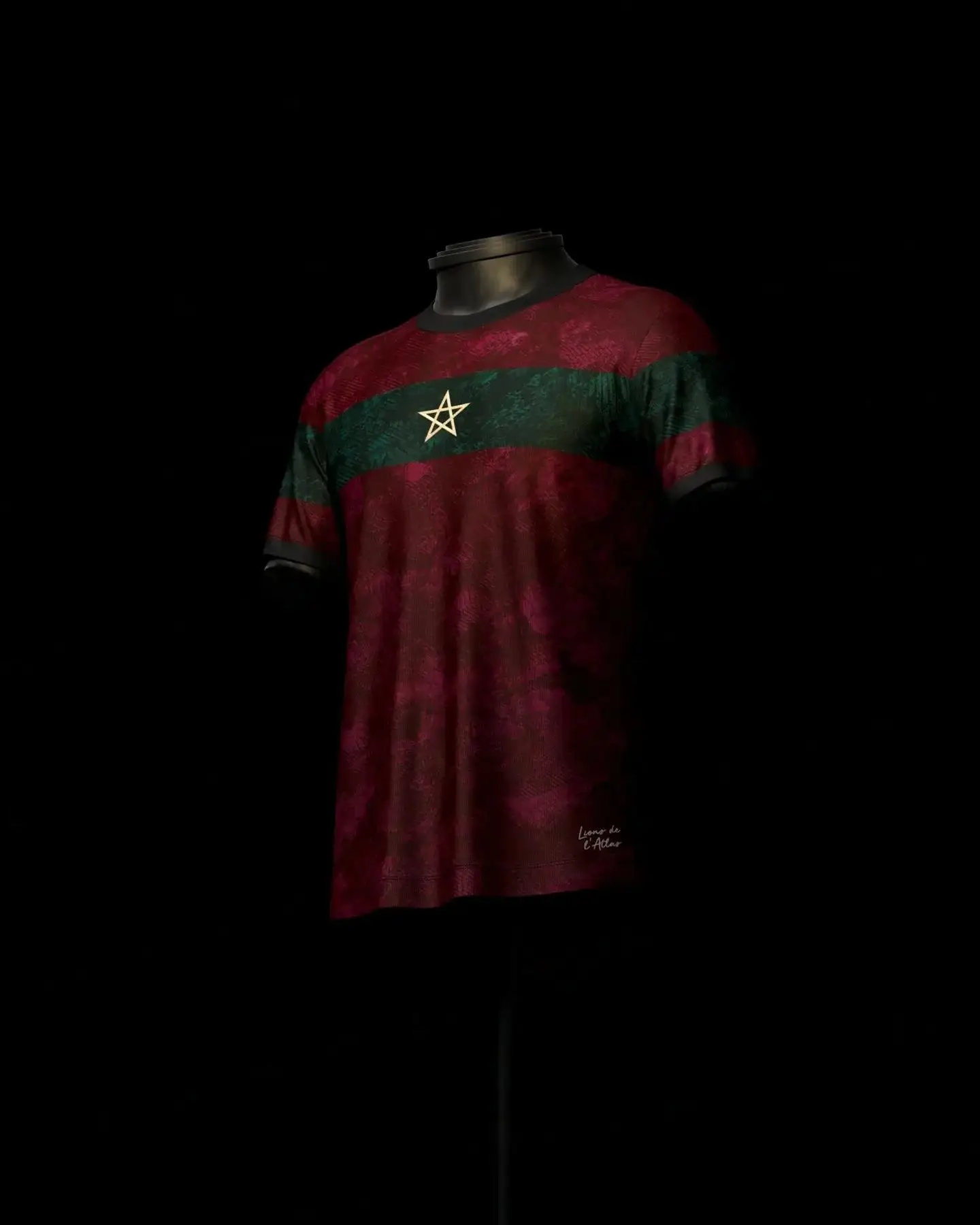 23-24-New-Champion-Morocco-Jersey-Black-Gold-Commemorative-Edition ...