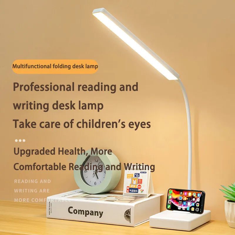 New-Learning-Table-Lamp-LED-Charging-Small-Table-Lamp-Student-Reading ...