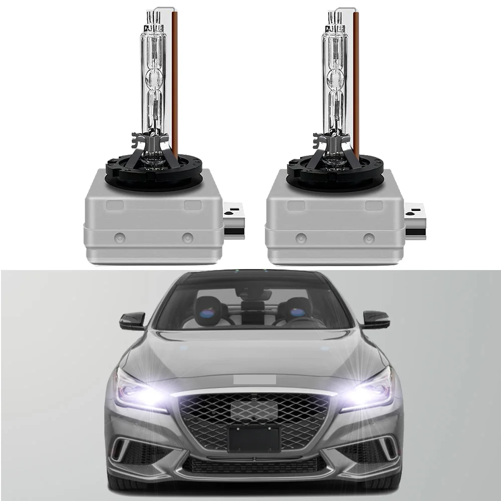 제네시스 G80 2017 2018 2019 6000K HID 크세논 헤드 라이트 전구, 하이 로우 빔 (오리지널 전구에만 적합)| | - AliExpress