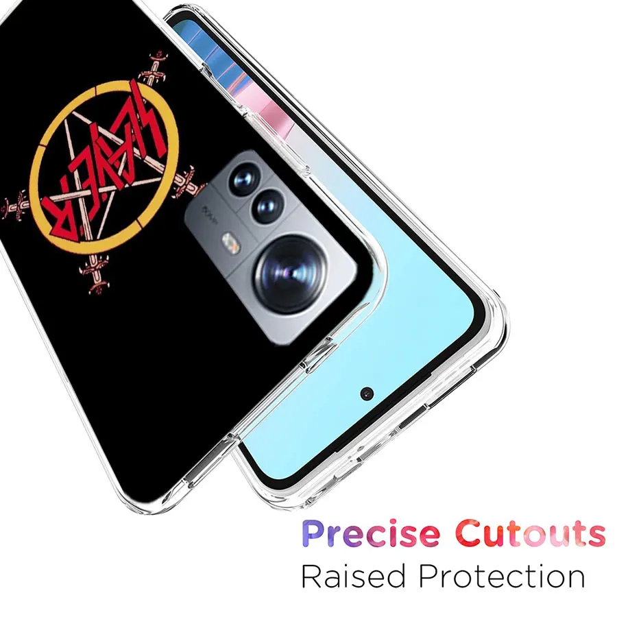 Slayer Heavy Metal Rock Band Phone Case for Xiaomi Mi 12(12 X) (QH448-7)