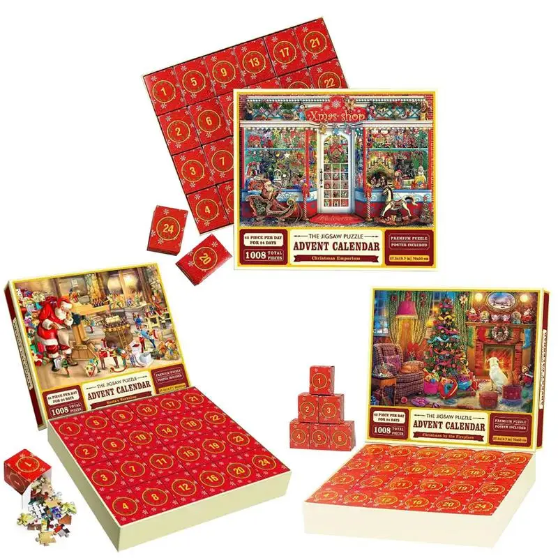 Christmas-Advent-Calendar-2024-Xmas-Puzzle-for-Kids-Adults-24-Days ...