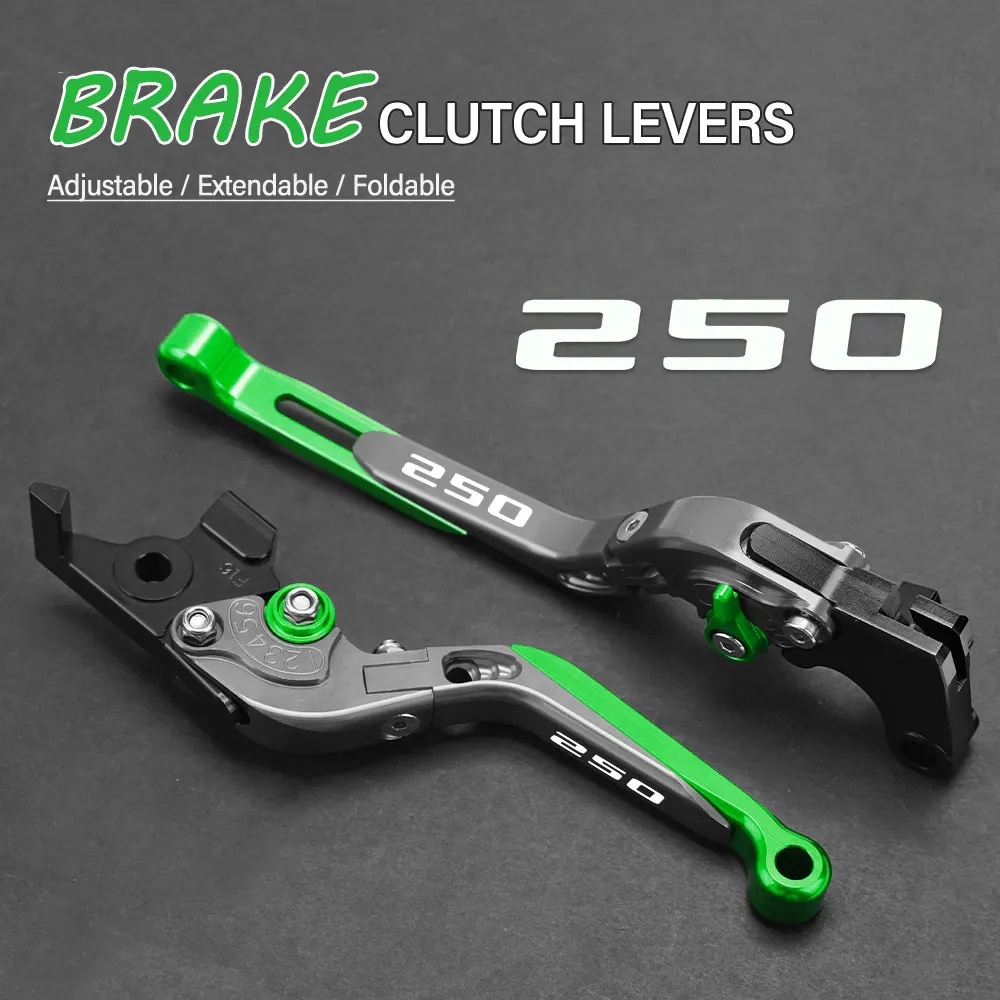 FOR-KAWASAKI-NINJA250-2008-2019-Motorcycle-Hand-Brake-Clutch-Adjustable ...