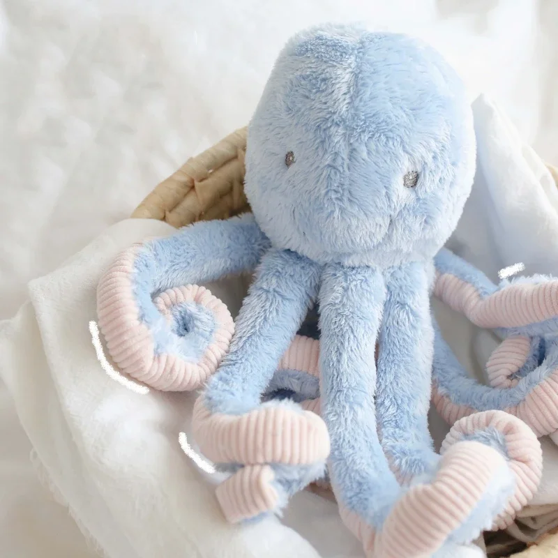 35cm-soft-and-cute-blue-octopus-Stuffed-toy-with-doll-lovely-octopus ...