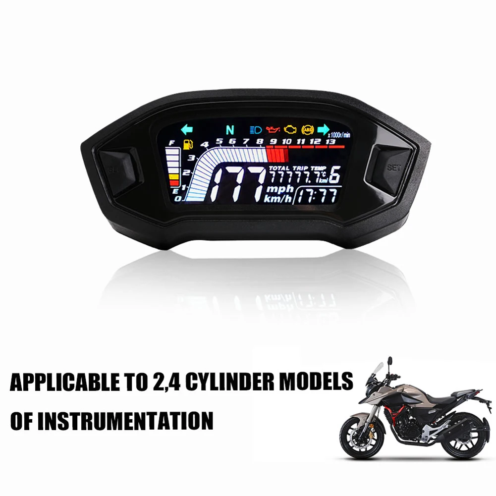 Digital Tachometer LCD Display Digital Odometer Waterproof Smart RPM ...