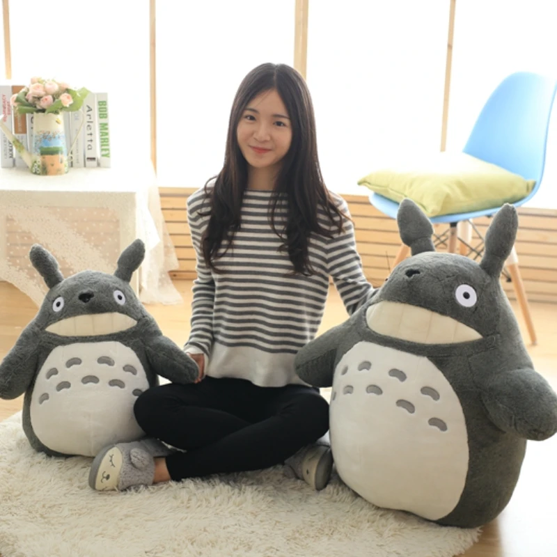 30 70cm Big Size Funny Totoro Plush Toys Famous Cartoon Totoro Soft ...