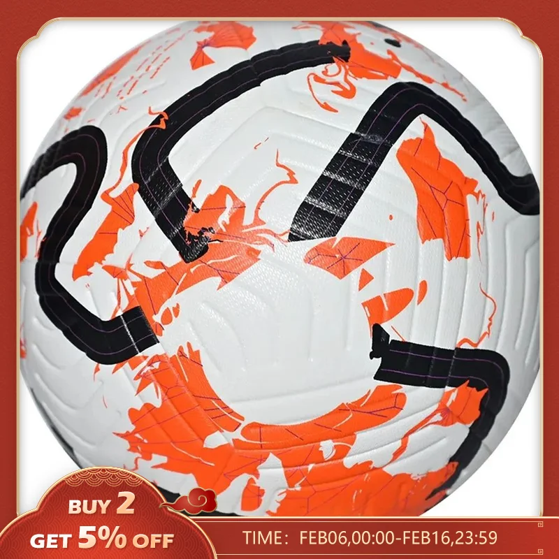 Soccer-Balls-Standard-Size-5-Machine-Stitched-Ball-PU-Material-Sports ...