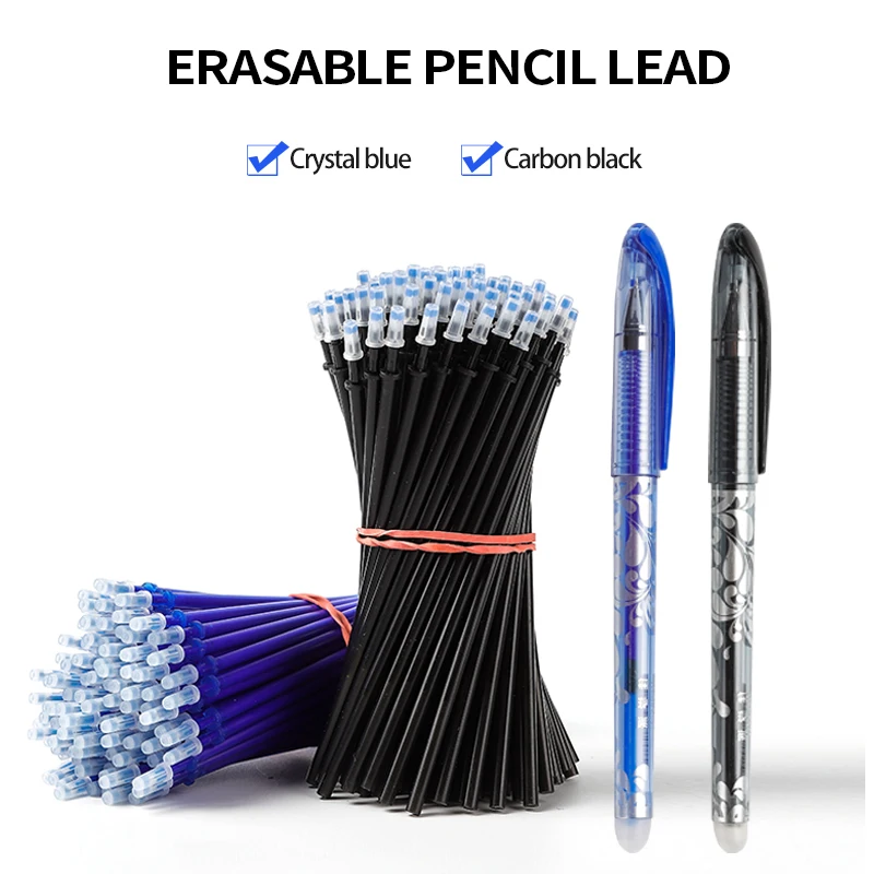 Haile Kawaii Erasable Pen Set School Office Gel Pen 0.5mm Refill Rod ...