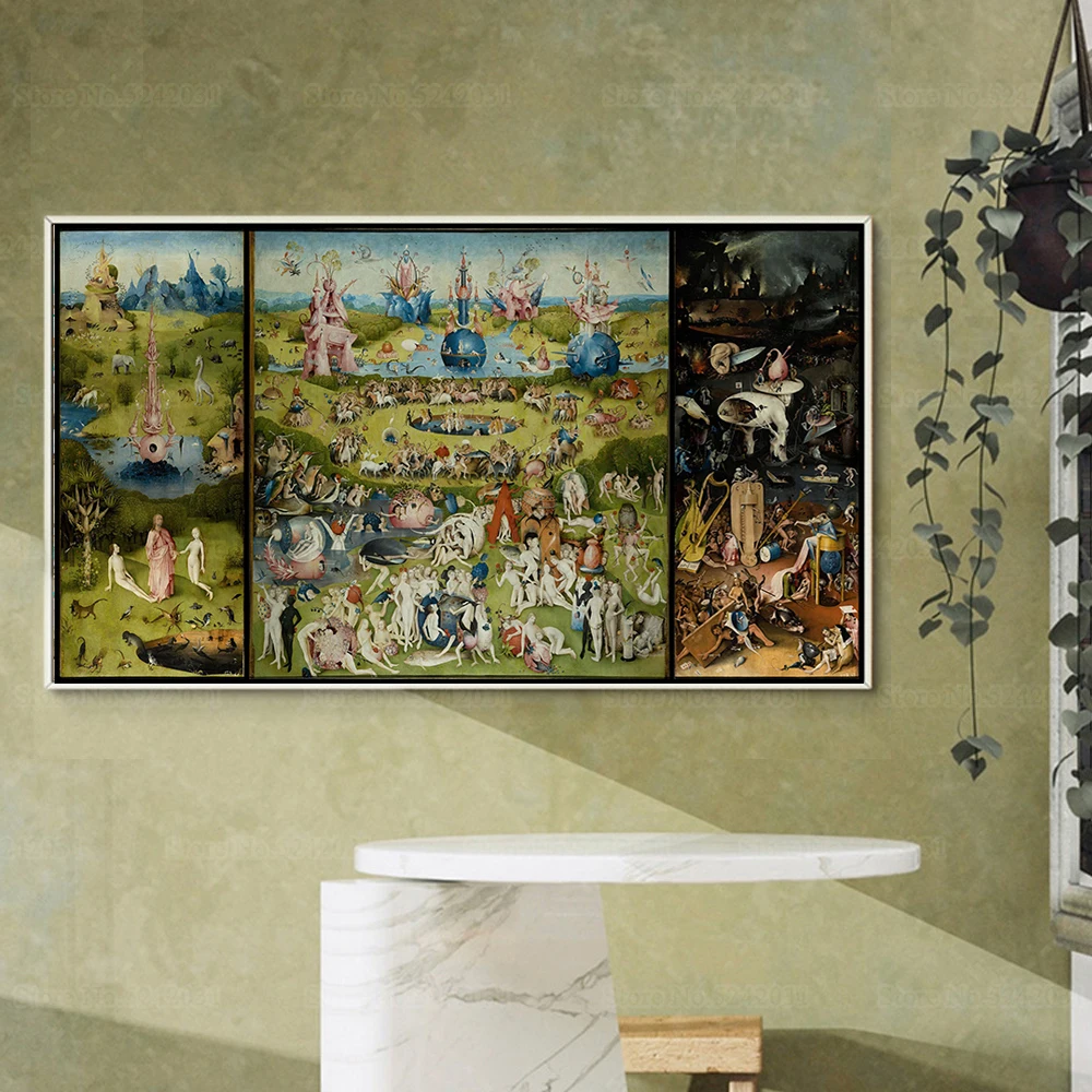 Pintura Del Infierno En La Tierra