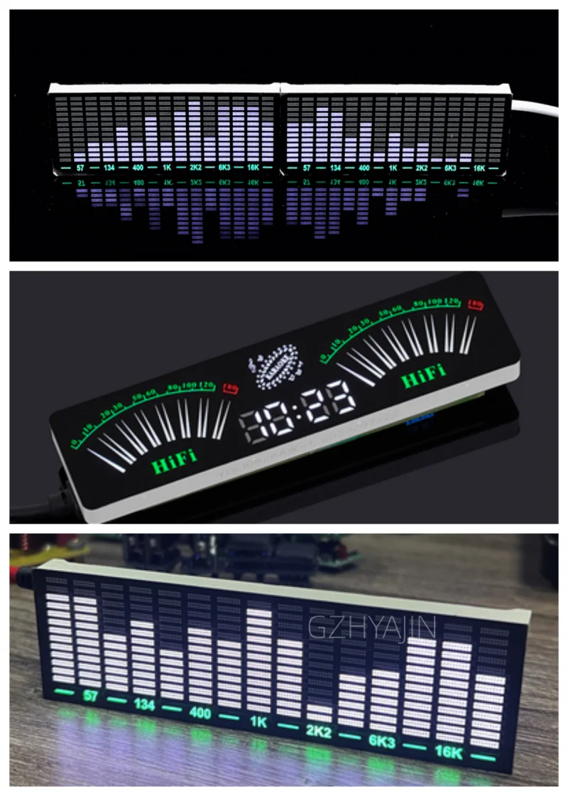 LED-Audio-Spectrum-Display-atmosfera-polar-luz-voz-controlada-m-sica ...