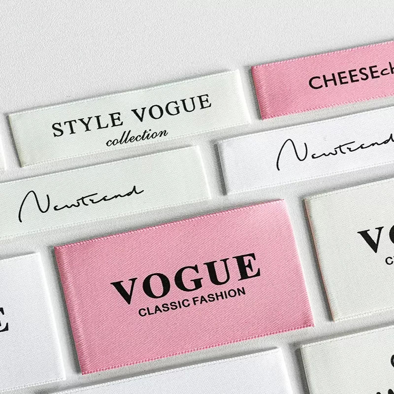 High-end-clothing-store-label-customization-advanced-silk-screen-cloth ...