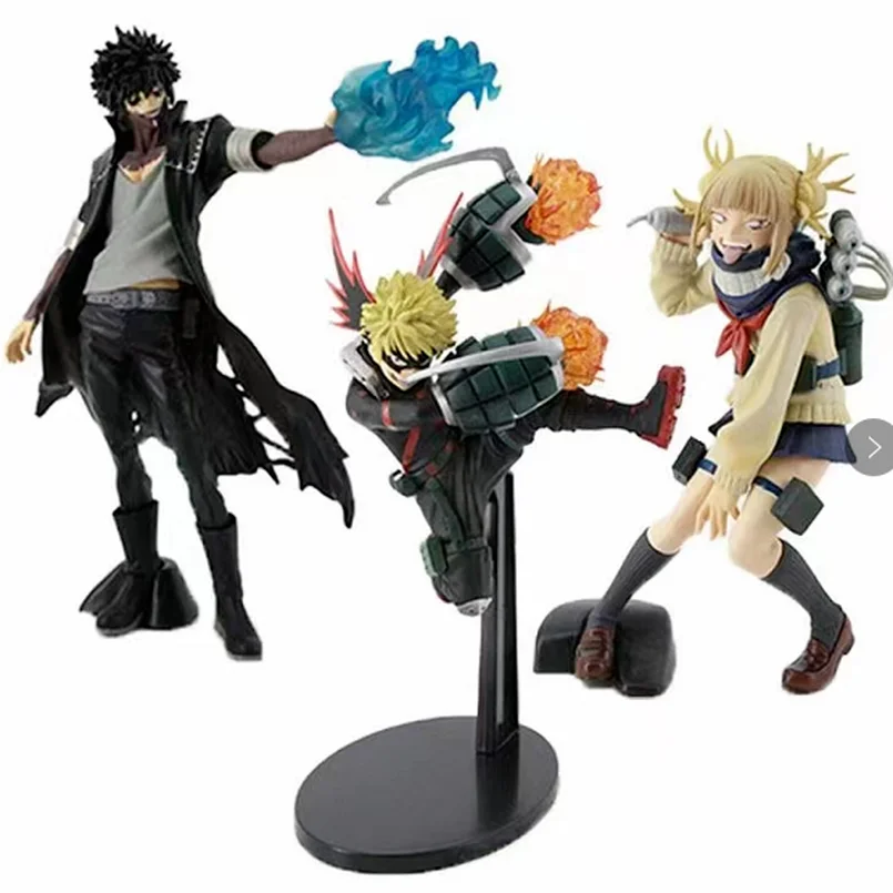 10-18cm My Hero Academia Anime Figure Dabi Himiko Toga Bakugou Katsuki ...