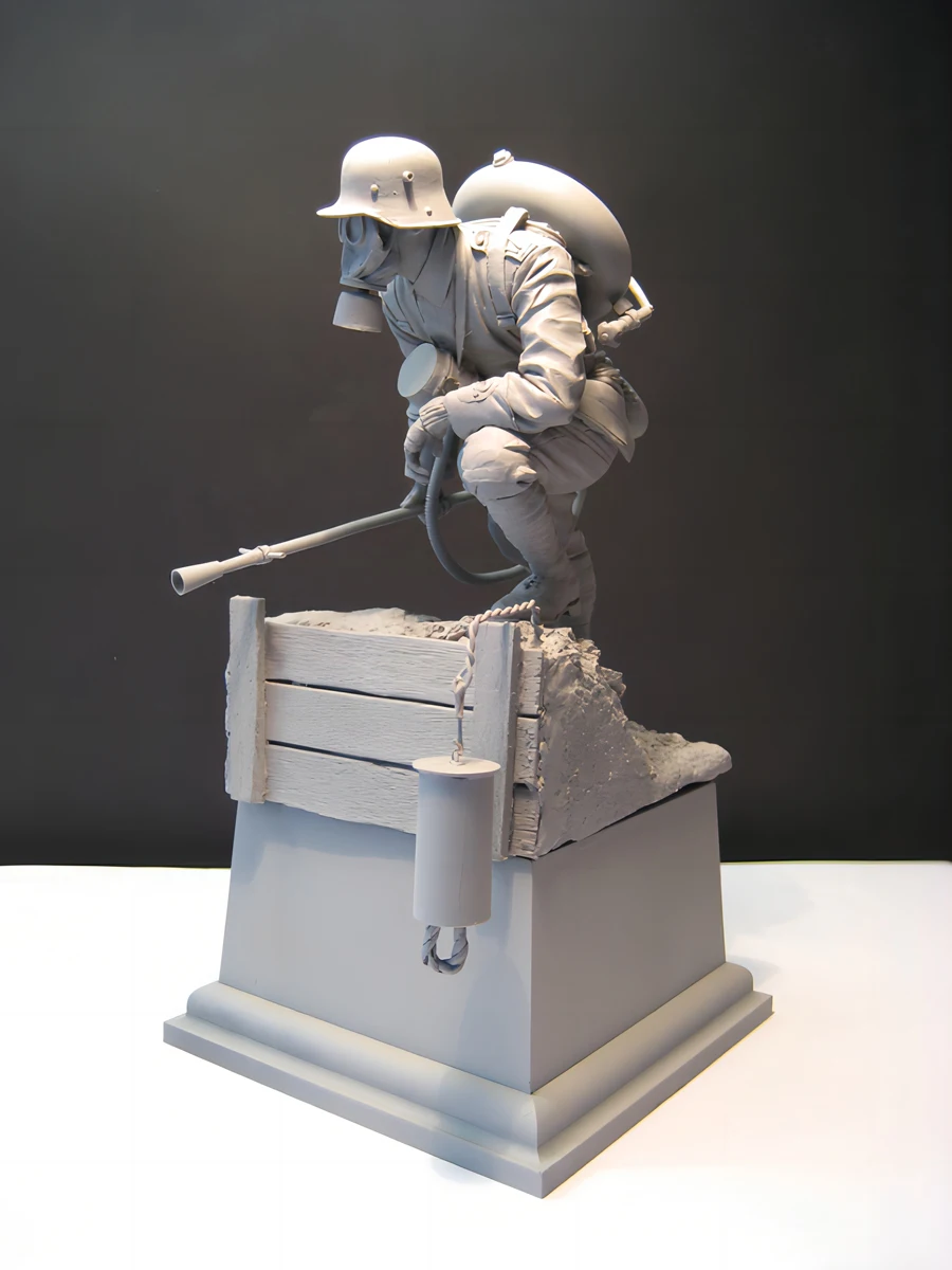 1-16-Resin-Model-Figure-Kits-GK-Including-Scene-Military-Theme ...