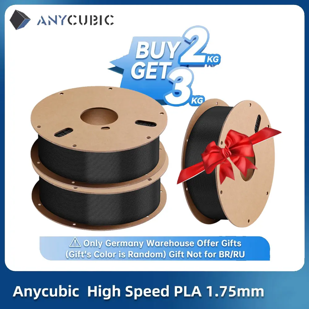 ANYCUBIC-High-Speed-PLA-Filament-1KG-Roll-1-75mm-Plastic-for-3D-Printer ...