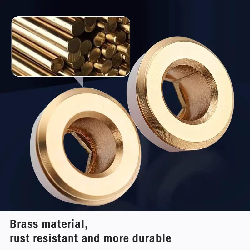 10Pcs-Tap-Brass-Quick-Seal-Washer-Four-Points-Instead-of-Ribbons-Gasket ...