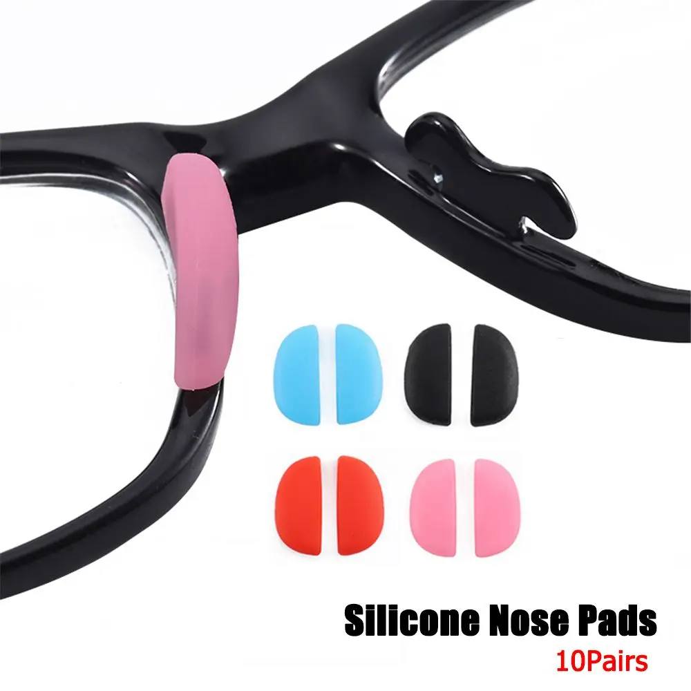 10Pairs-Pack-Anti-slip-Silicone-Nose-Pads-For-Glasses-Push-On-Nose-Pads ...