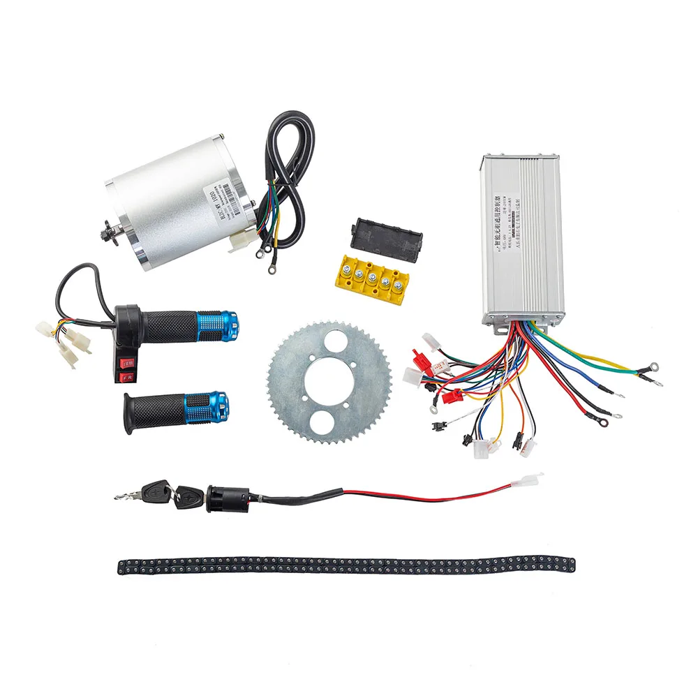 48V-60V-2000W-Electric-Motor-E-bike-Motor-Conversion-Kit-Controller ...