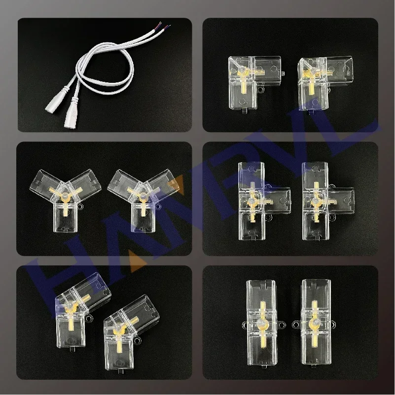 Conector-de-empalme-Led-hexagonal-para-luz-de-panal-tubo-de-luz-de ...