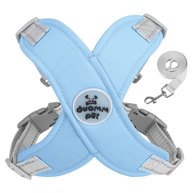 X Shaped Dog Harness Vest Set for Small Meidum Dogs Harness Leash ...