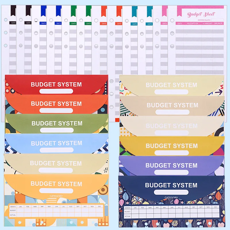 Budget-Envelope-For-Cash-A6-Budget-Binder-Accessories-With-Cash ...