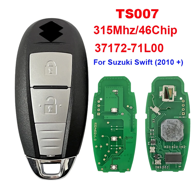 TS007/TS008 Aftermarket Smart Key for Suzuki Swift Kizashi SX4 Vitara ...