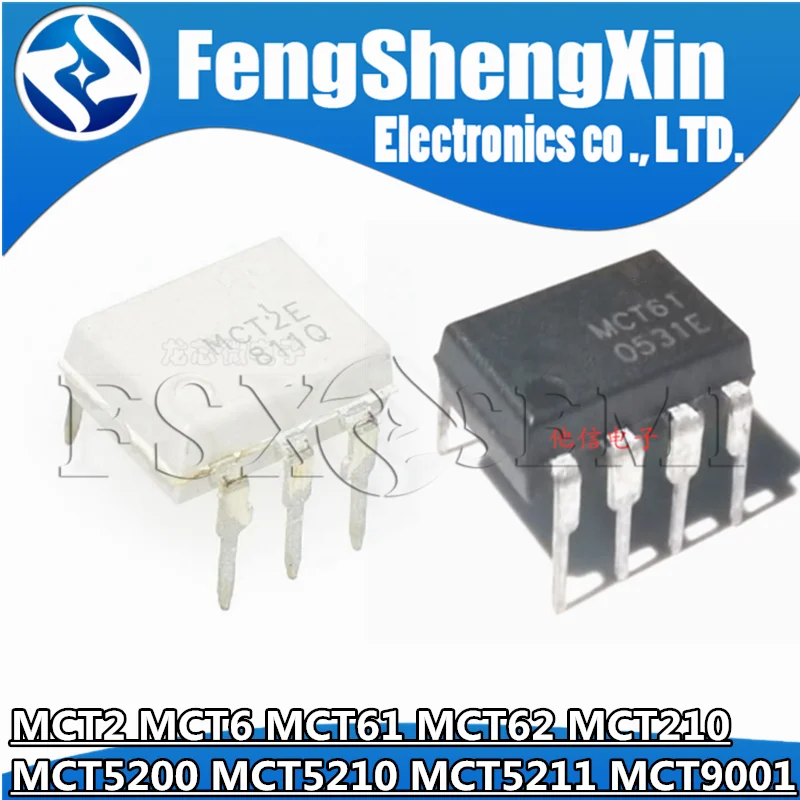 Optoacoplador-DIP-MCT2-MCT2M-MCT2E-MCT6-MCT61-MCT62-MCT210-MCT5200 ...