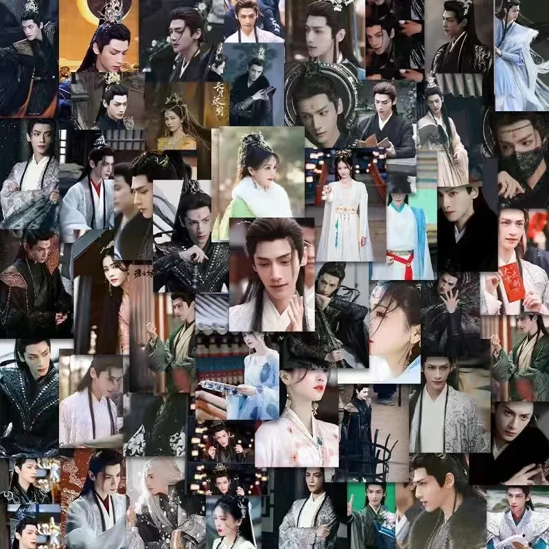 Luo Yunxi Bai Lu Posters Stickers TV Till The End of The Moon Drama ...