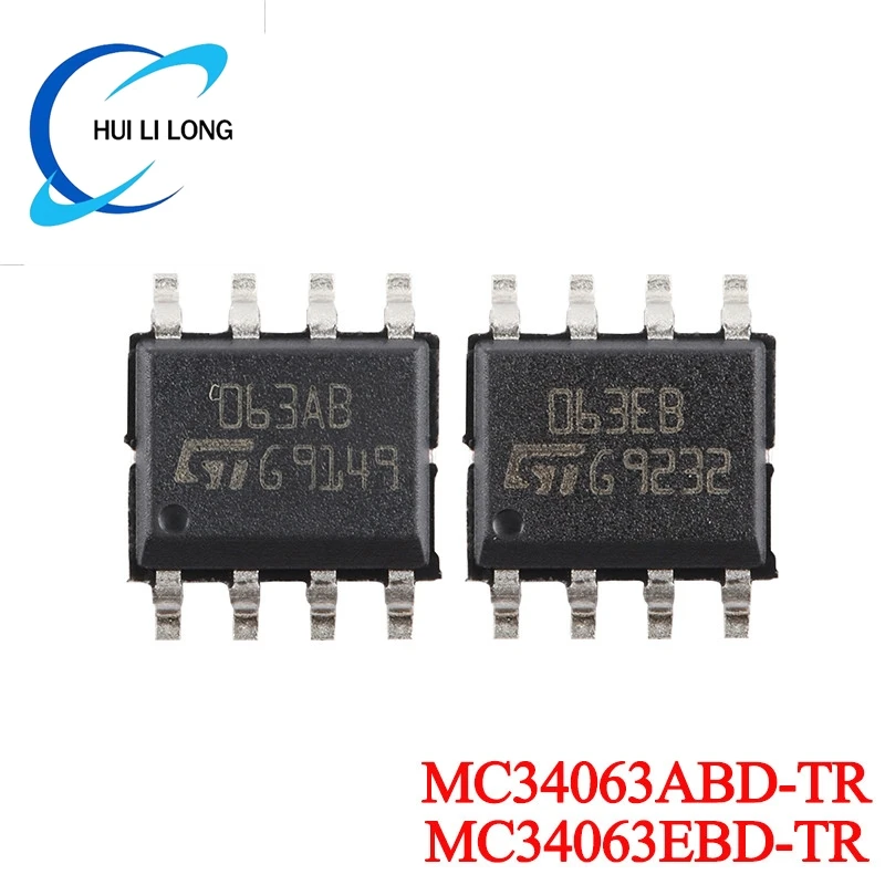 Microplaqueta-IC-do-circuito-de-controle-conversor-do-DC-DC-MC34063EBD ...