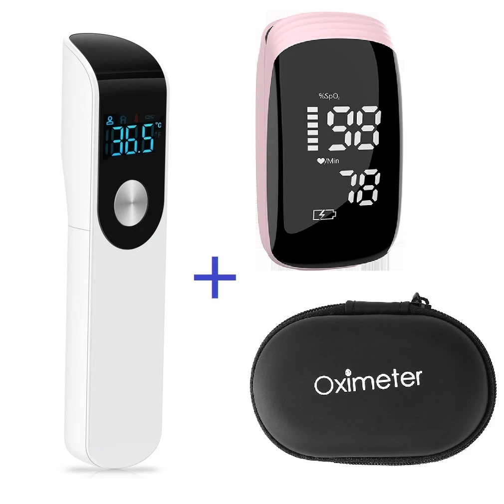 Fingertip Pulse Oximeter USB Charging Blood Pressure Monitor ...