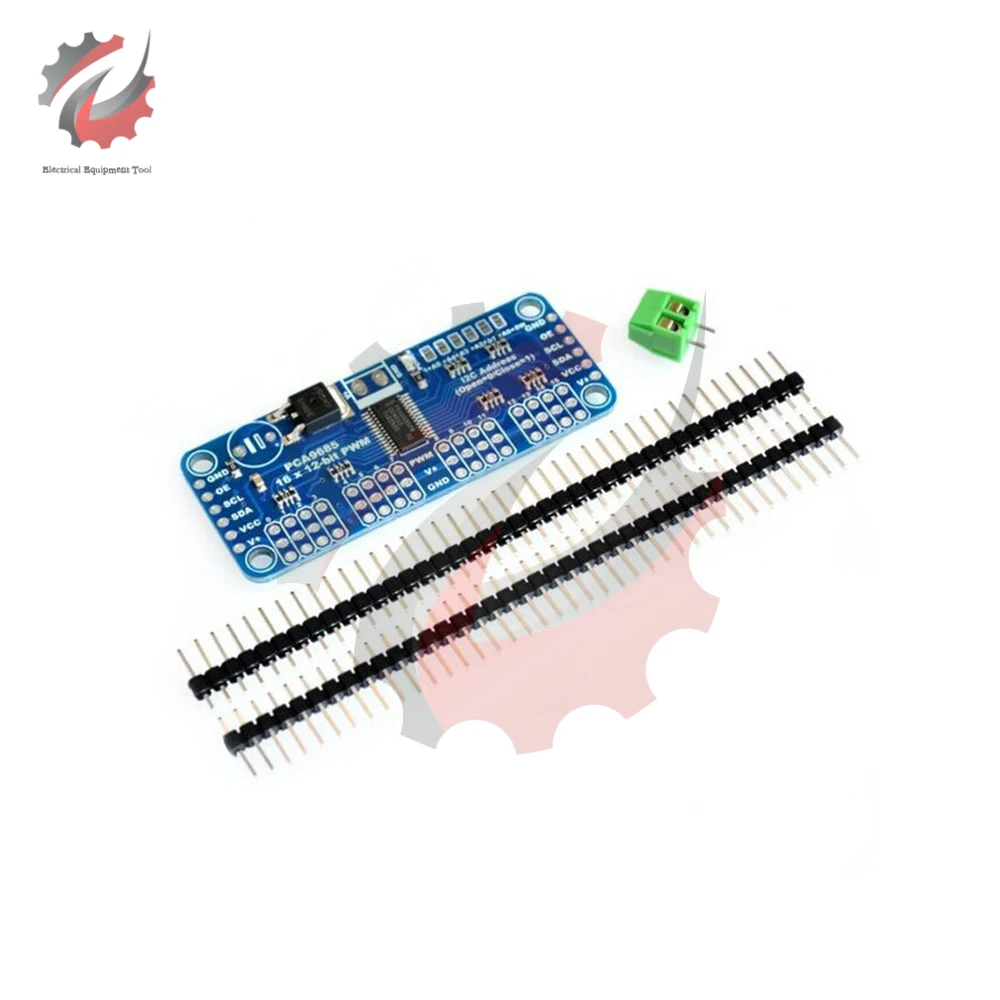 PCA9685-16-Channel-12-Bit-PWM-Servo-Motor-Driver-IIC-Module-for-Arduino ...