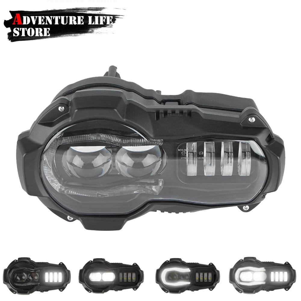 Conjunto de faro LED para motocicleta BMW R 1200 GS R1200 GS ADV ...