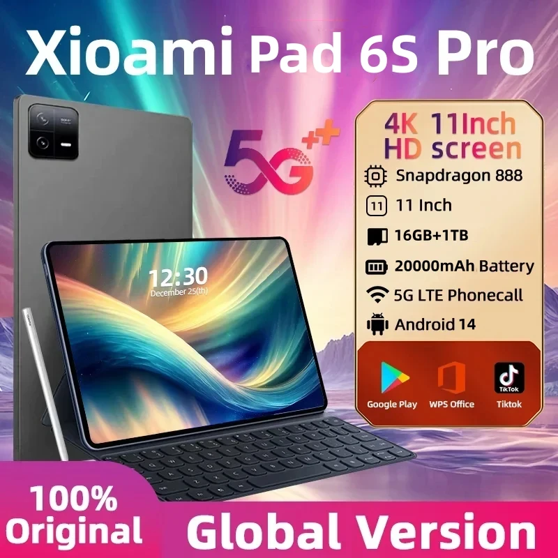 2024-Original-Xioami-Pad-6S-Pro-Global-Version-Tablets-PC-Android-14 ...