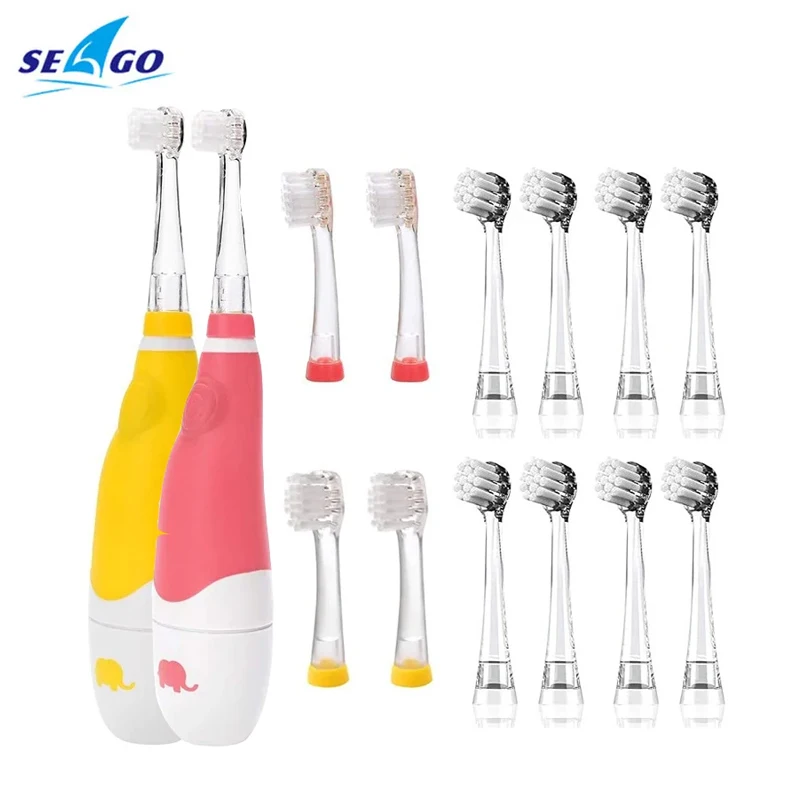 SEAGO-Kids-Electric-Toothbrush-Timer-Battery-Powered-Colorful-Flash-LED-Light-Sonic-Tooth-Brush ...