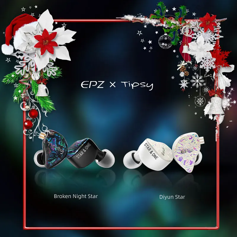 EPZ-X-Tipsy-Star-One-Monitoring-Earphones-In-Ear-Wired-IEM-Hifi-Sing ...