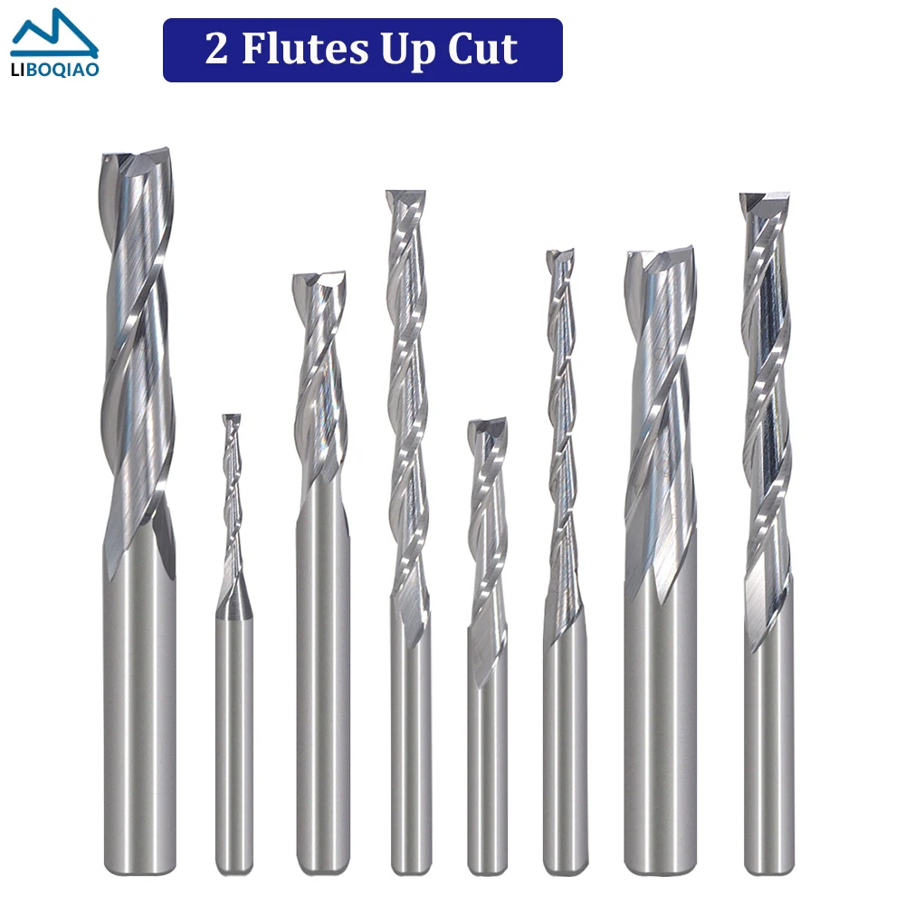 10Pcs-lot-Two-Flutes-Solid-Carbide-End-Mill-CNC-Router-Bit-Engraving ...