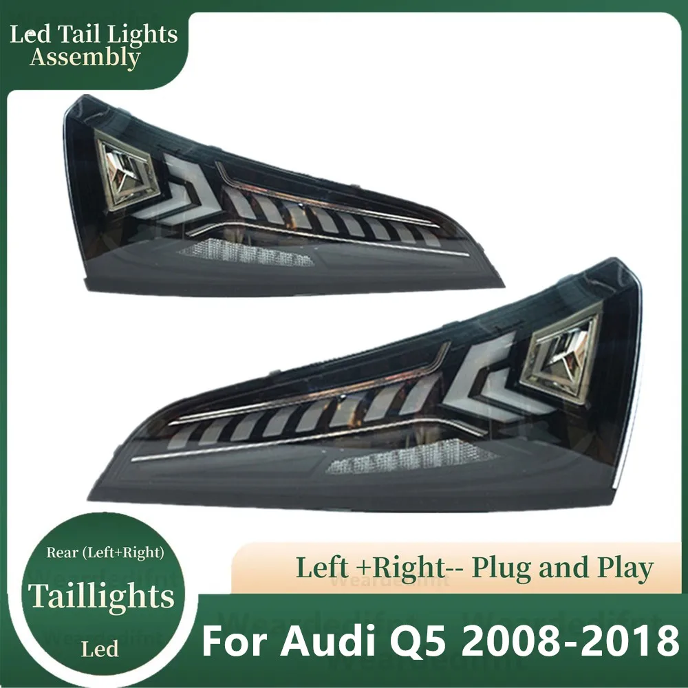 Led-Tail-Lights-For-Audi-Q5-Taillights-2008-2018-Modified-LED-Rear-Lamp ...