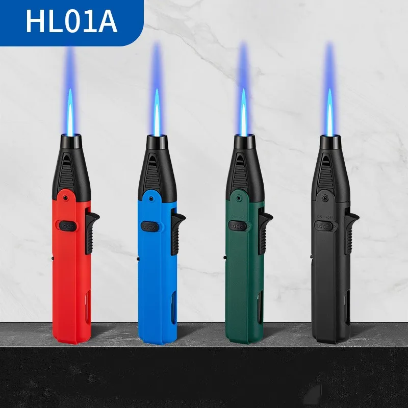 360-Degree-Rotation-Torch-Lighter-Jet-Flame-Butane-Gas-Lighters-Turbo ...