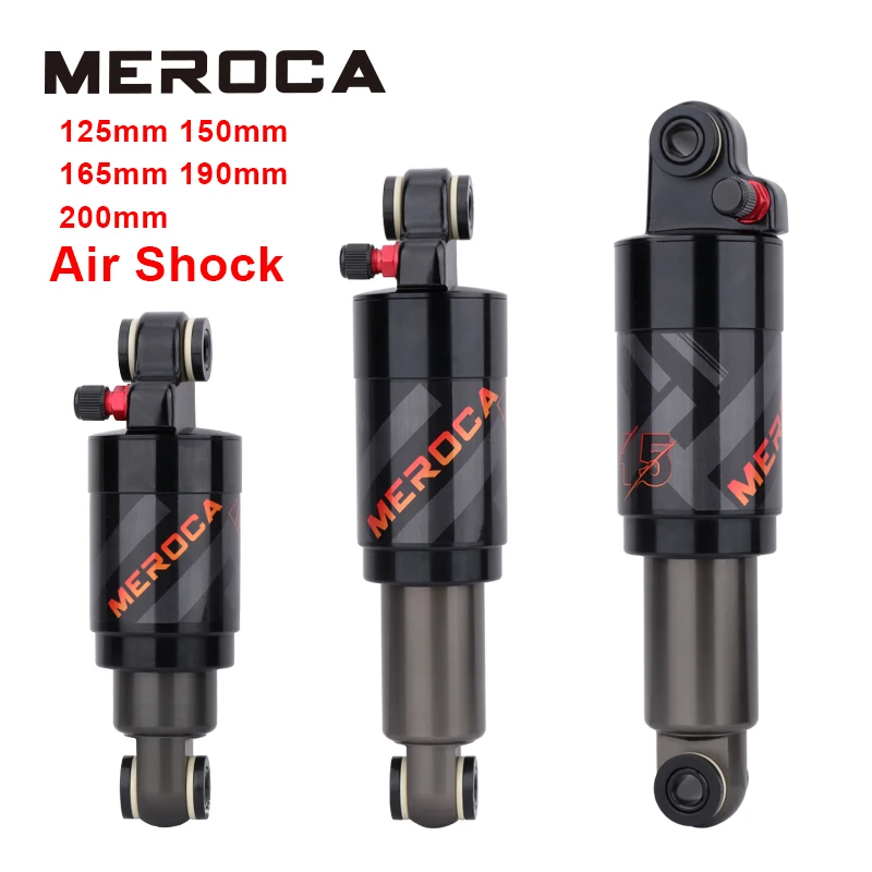 MEROCA-Bicycle-Air-Rear-Shock-125mm-150mm-165mm-190mm-200mm-Alloy-MTB ...