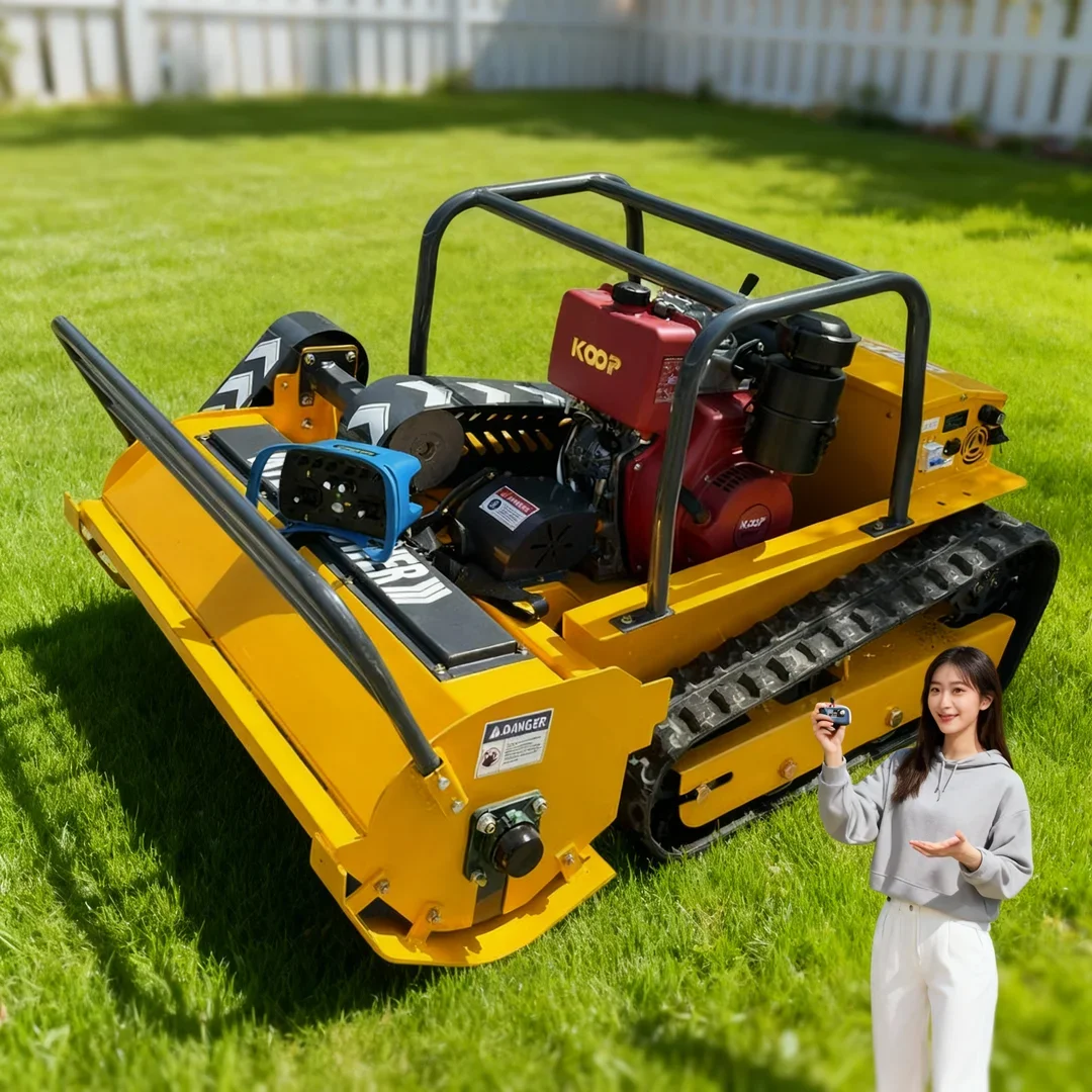 Customized Remote Control Robot Grass Cutting Machine - CE EPA Approved ...