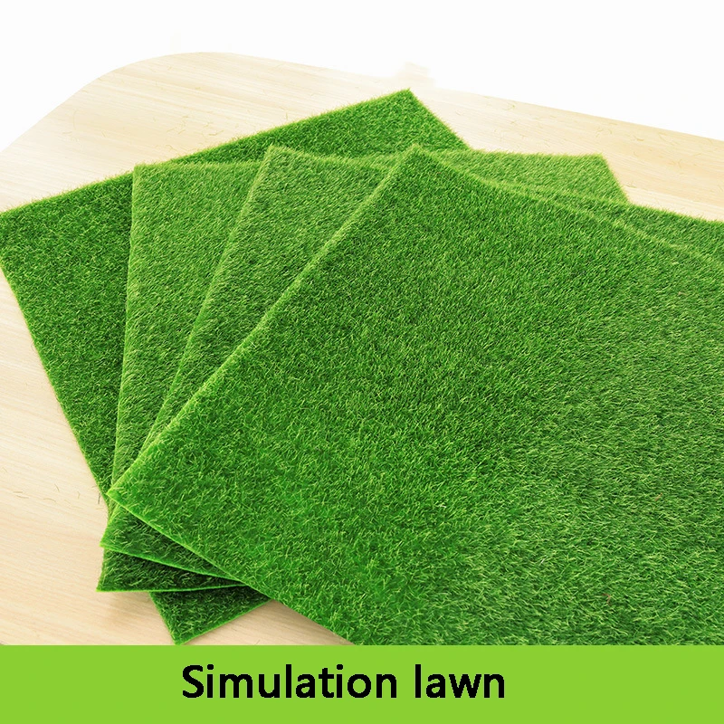 Simulated-Lawn-Artificial-Turf-Simulated-Moss-Flocked-Turf-Moss-Diy ...