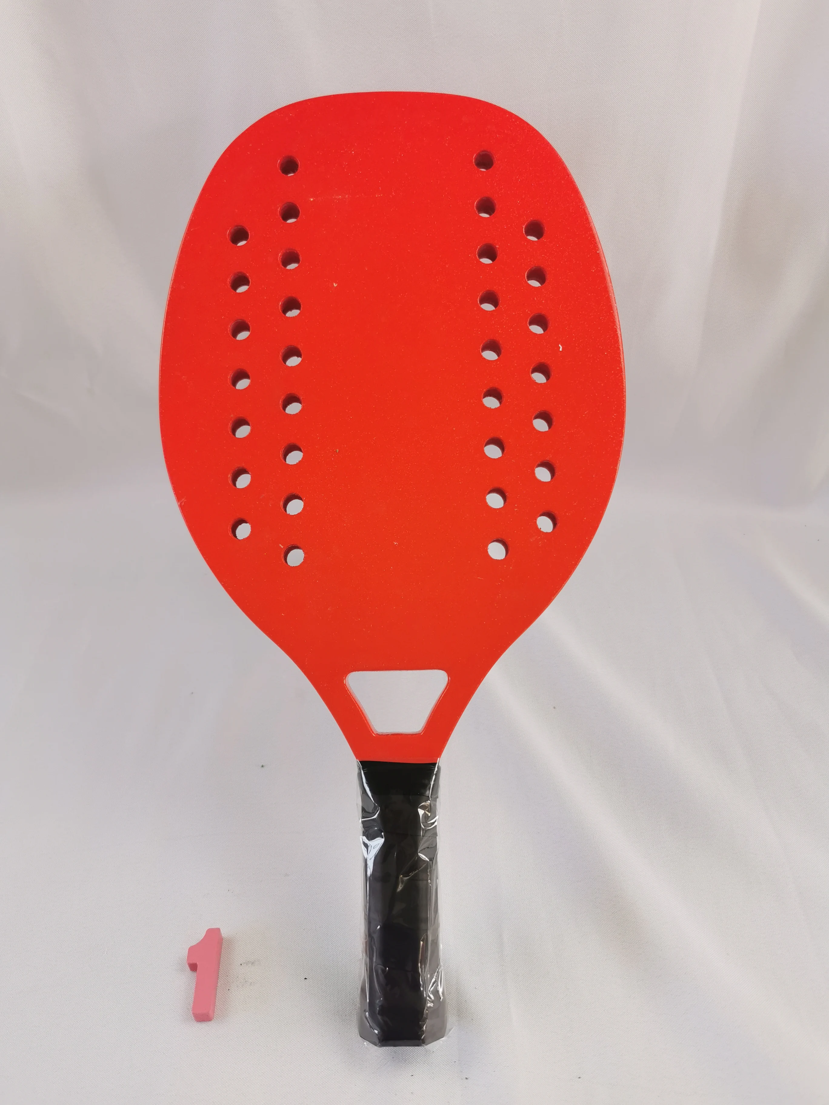 Adult Professional Full Carbon Beach Tennis Racket Soft EVA Face ...